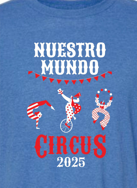 Nuestro Mundo Circus Short Sleeve T – Razor Sharp Screen Printing